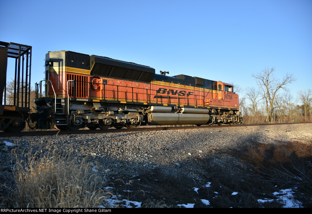 BNSF 8756 Dpu.